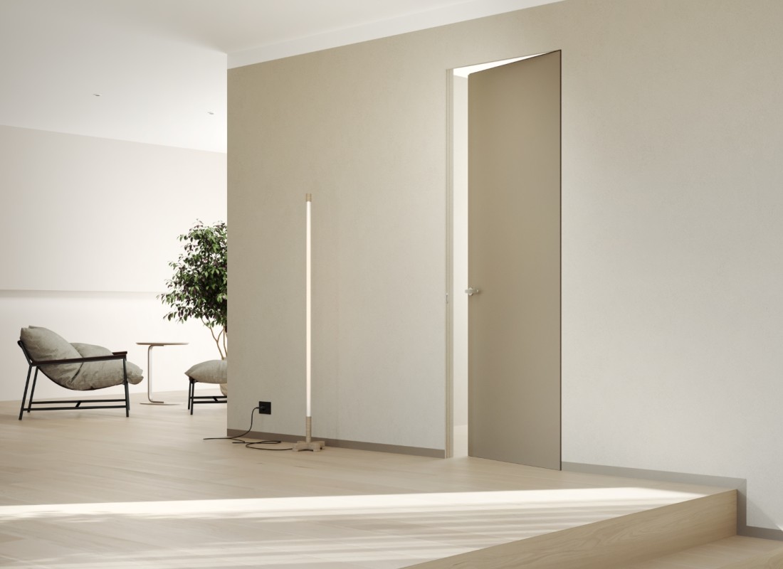 Absolute Swing door system with door panel | BestFix-Schuifdeursystemen ...