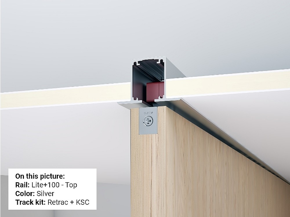 Set of accessories KSC Retrac 100 | Schuifdeursystemen.eu | BestFix