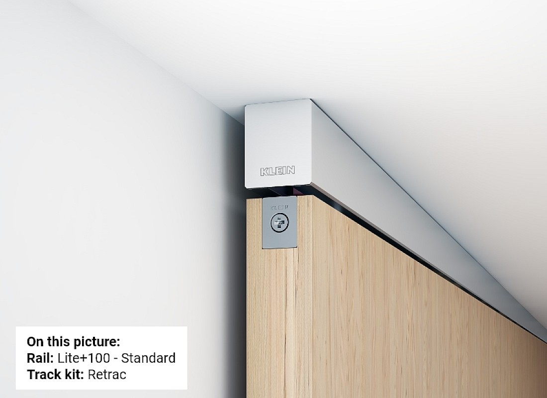 Set of accessories Retrac 100 | Schuifdeursystemen.eu | BestFix