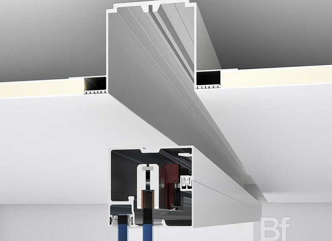 RollGlass+ 100 rail | Schuifdeursystemen.eu | BestFix