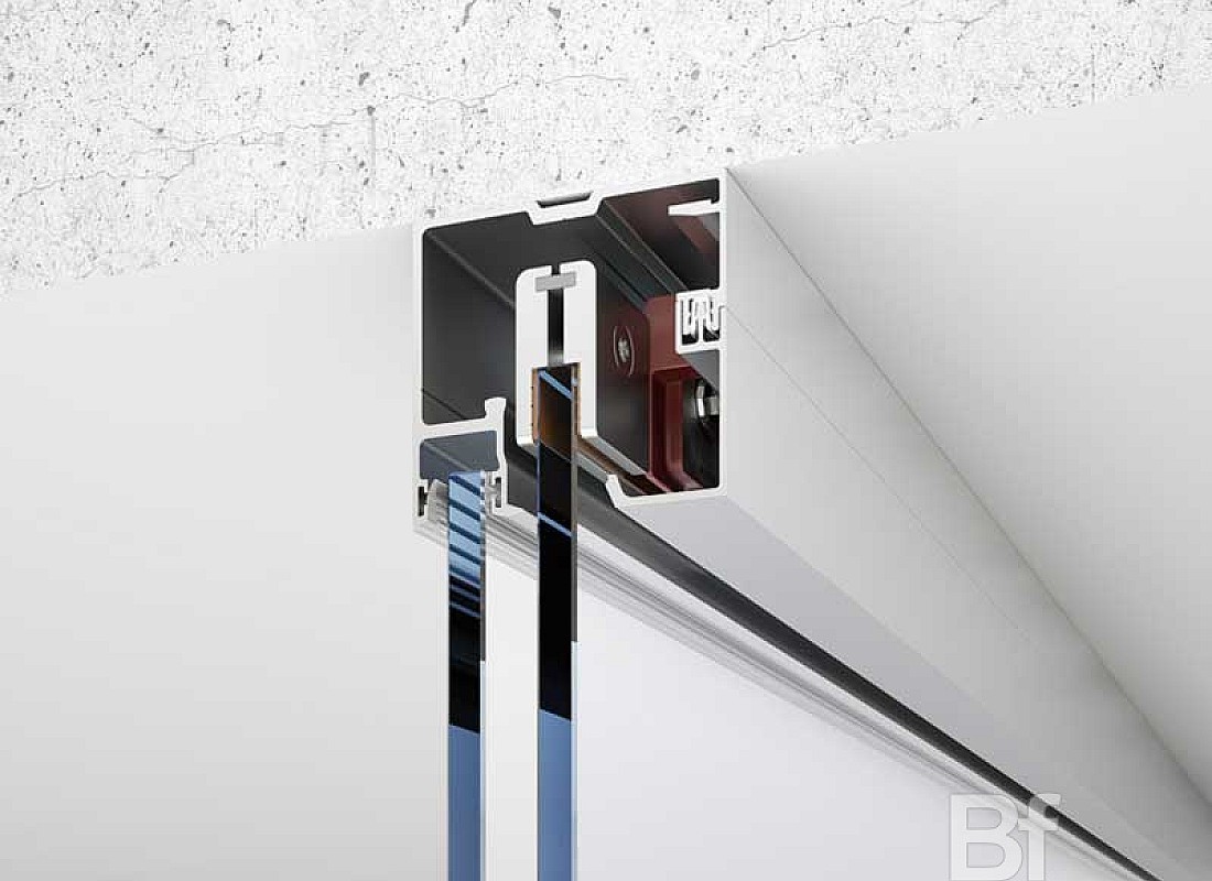 RollGlass+ 50 rail | Schuifdeursystemen.eu | BestFix